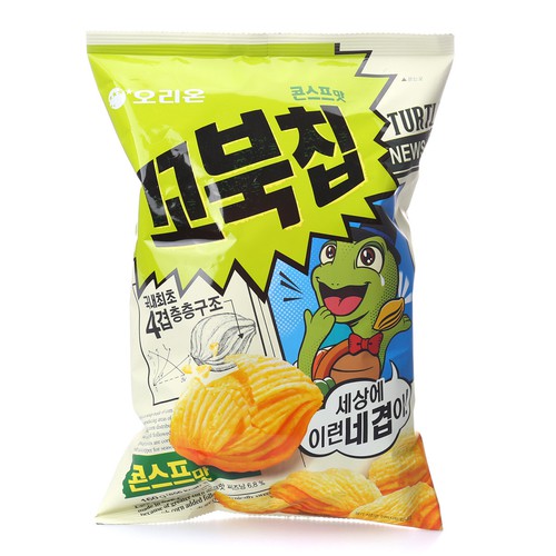 [ORION] Turtle Chips Corn Soup Flavor 160g | Shopee Malaysia