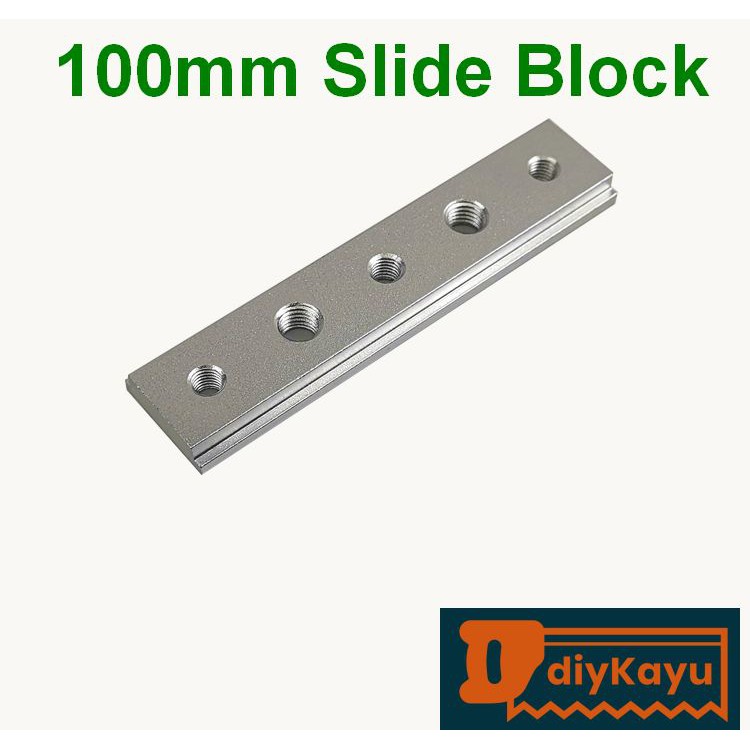 100mm T-track Slide Block Sliding Slab Slot | Shopee Malaysia