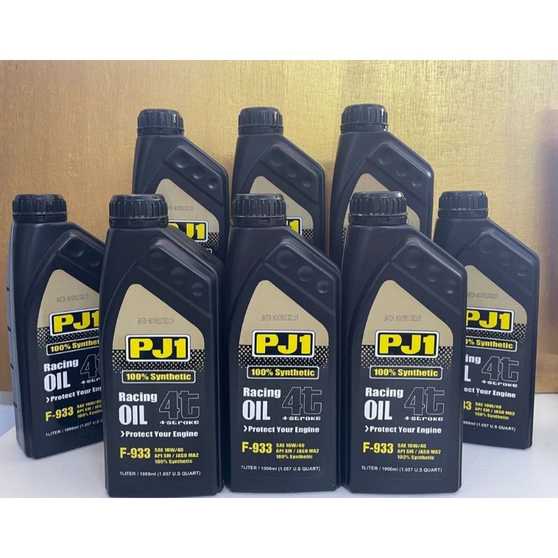 [ Clear Stock ] PJ1 F-933 Racing Oil Fully Synthetic 10W-40 (ORIGINAL ...