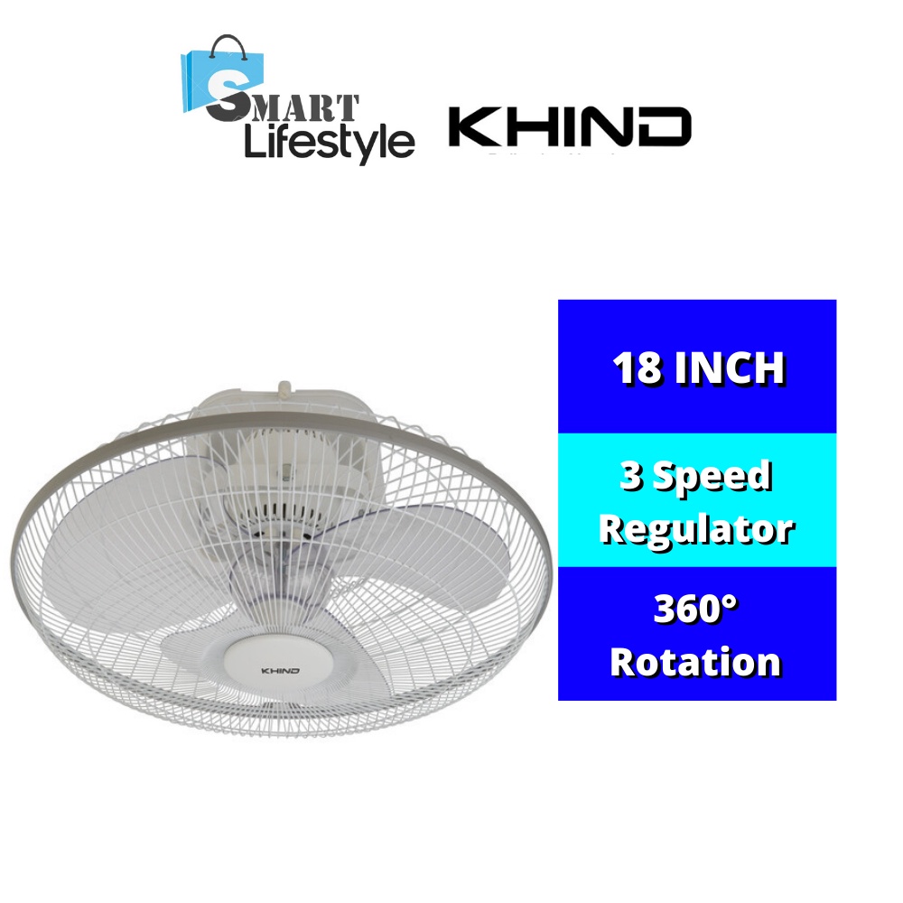 KHIND 18" AUTO FAN AF1801 AF 1801 | Shopee Malaysia