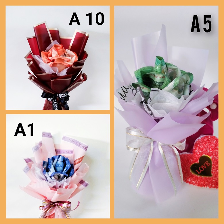 Small Money Flower Bouquet /special day /birthday /anniversary /gift ...