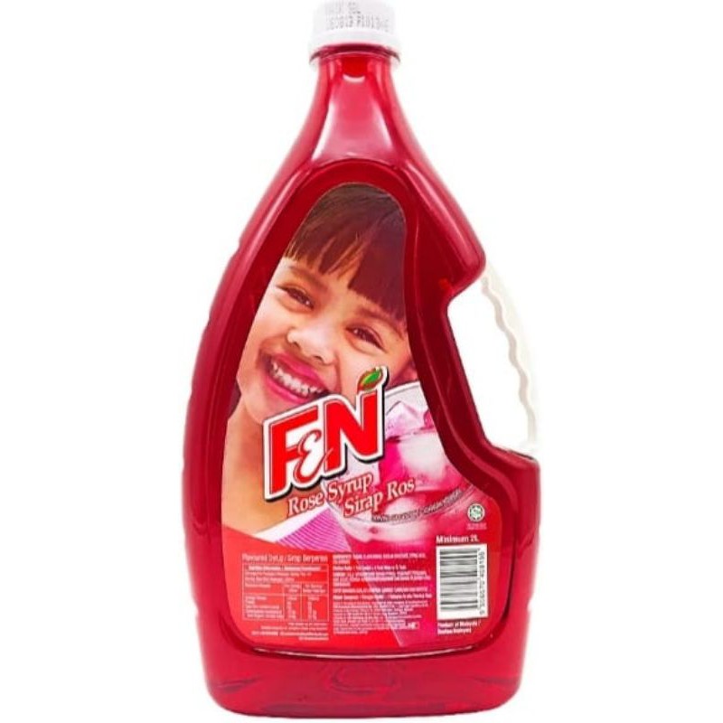 F&N CORDIAL ROSE SYRUP 2L (2 BOTTLES) | Shopee Malaysia