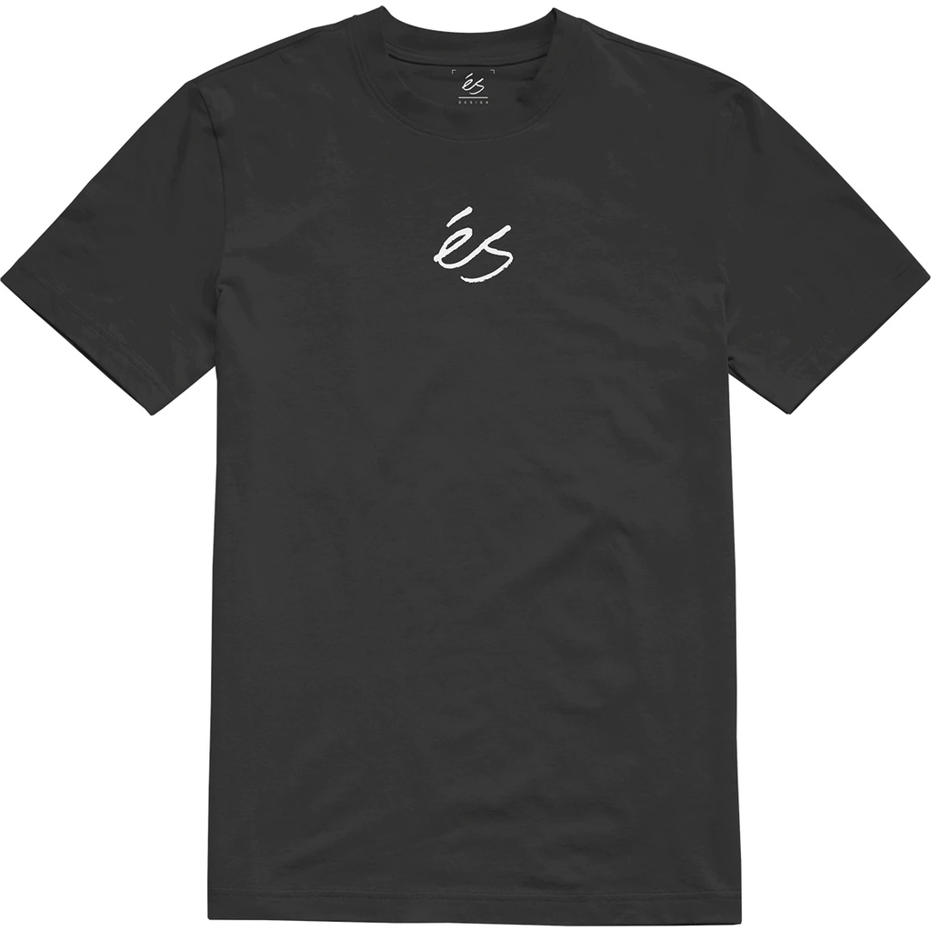 [CLEARANCE] eS Mini Script Black T-Shirt (8010522/8091222) | Shopee ...