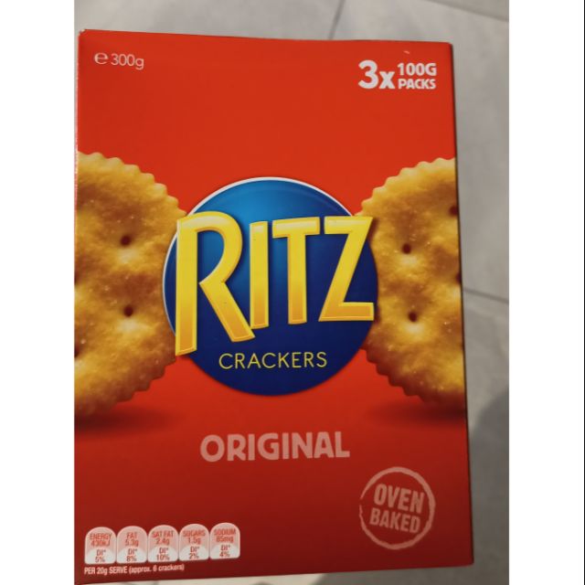 Ritz Original Crackers, Oven Baked 200g | Shopee Malaysia