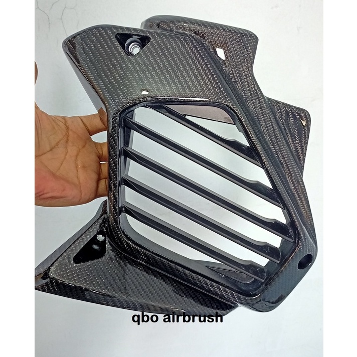 RADIATOR COVER ALL NEW AEROX 155 CONNECTED/ NVX V2 | Shopee Malaysia