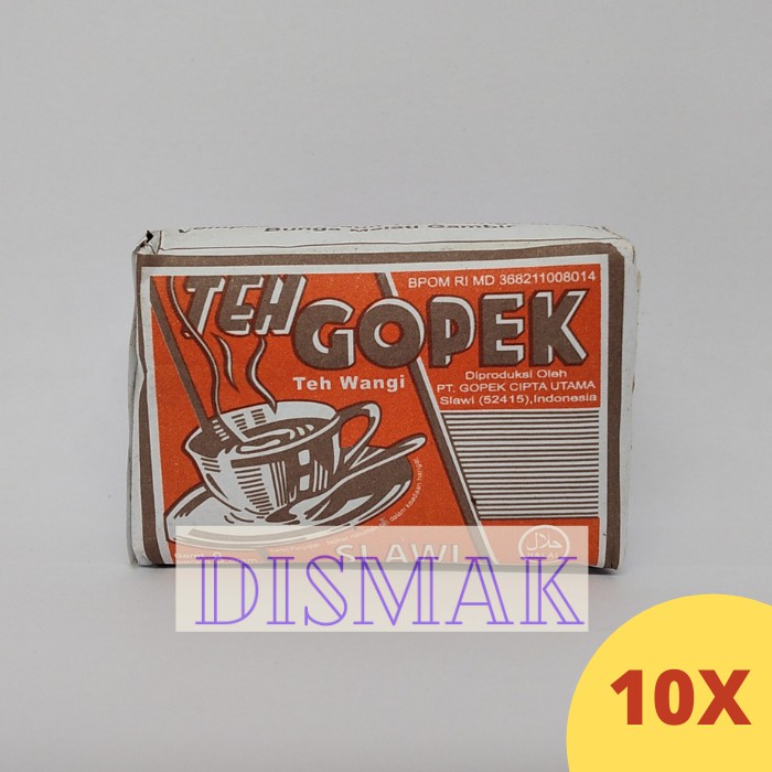 Gopek Tea Cup 10 X 8 grams | Shopee Malaysia