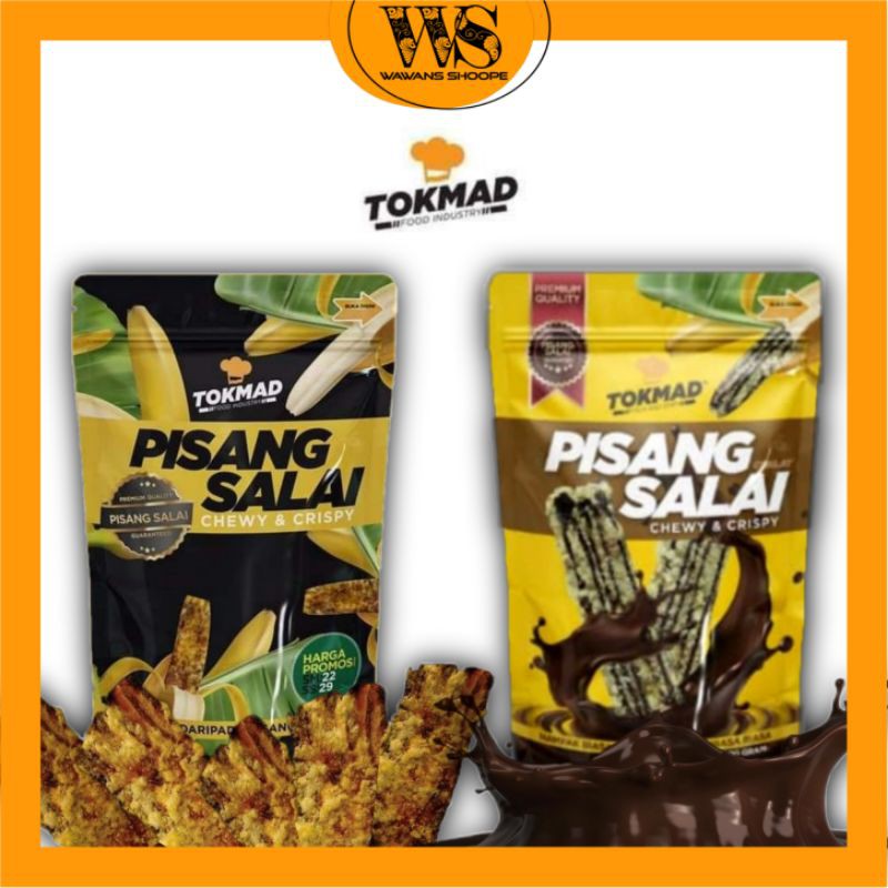 🍌🍌PISANG SALAI CRISPY /ORIGINAL/COKLAT dari BANDUNG TOKMAD 🍌🍌ORIGINAL ...
