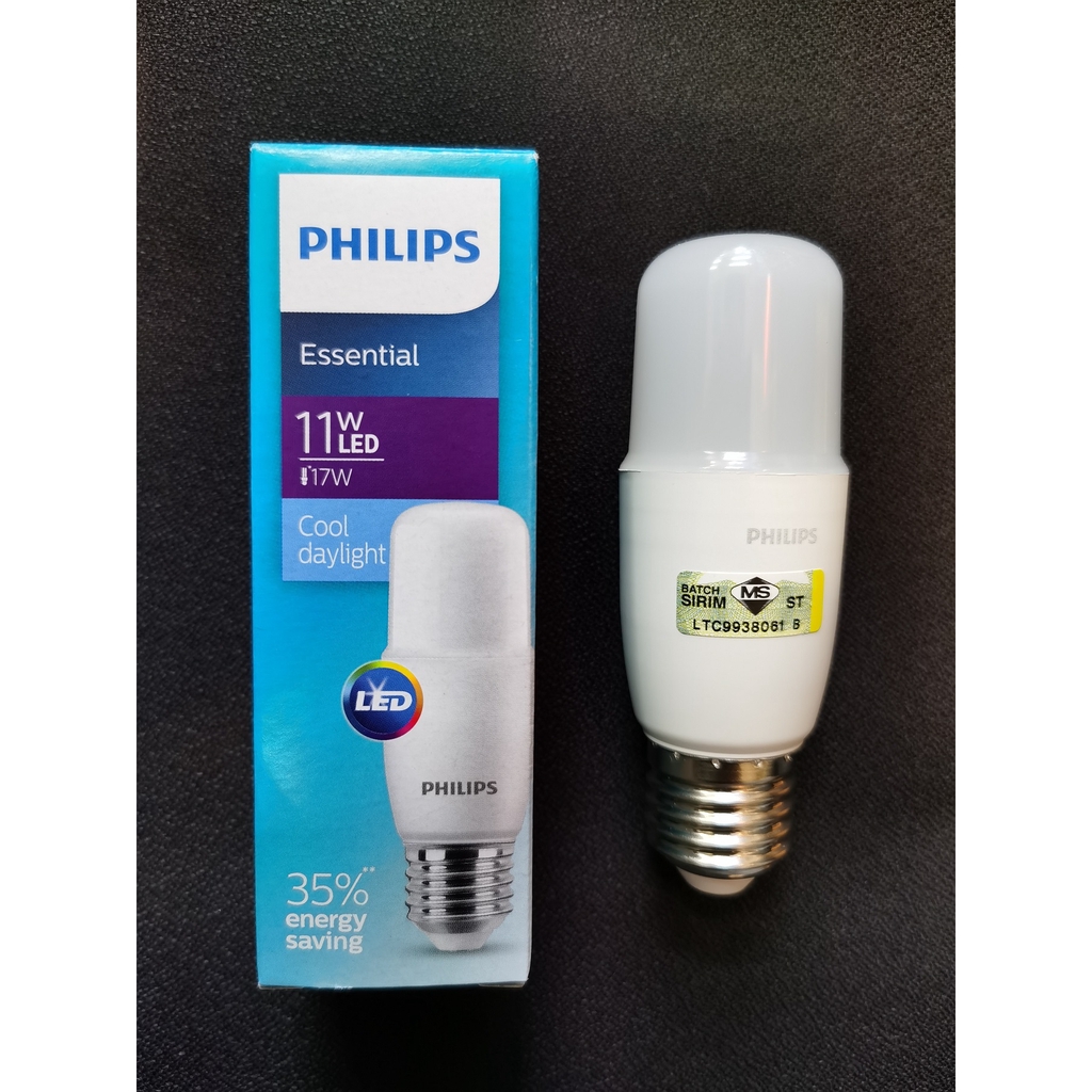 Philips 6.5w 9w 11w Essential Led Stick Bulb / Led Bulb / Mentol LED ...