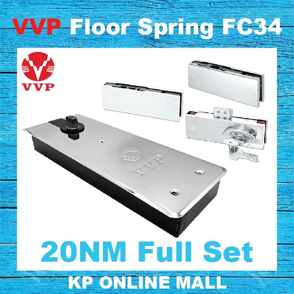 VVP FC34 20nm / 25nm Floor Spring Floor Hinge with SIRIM testing report ...
