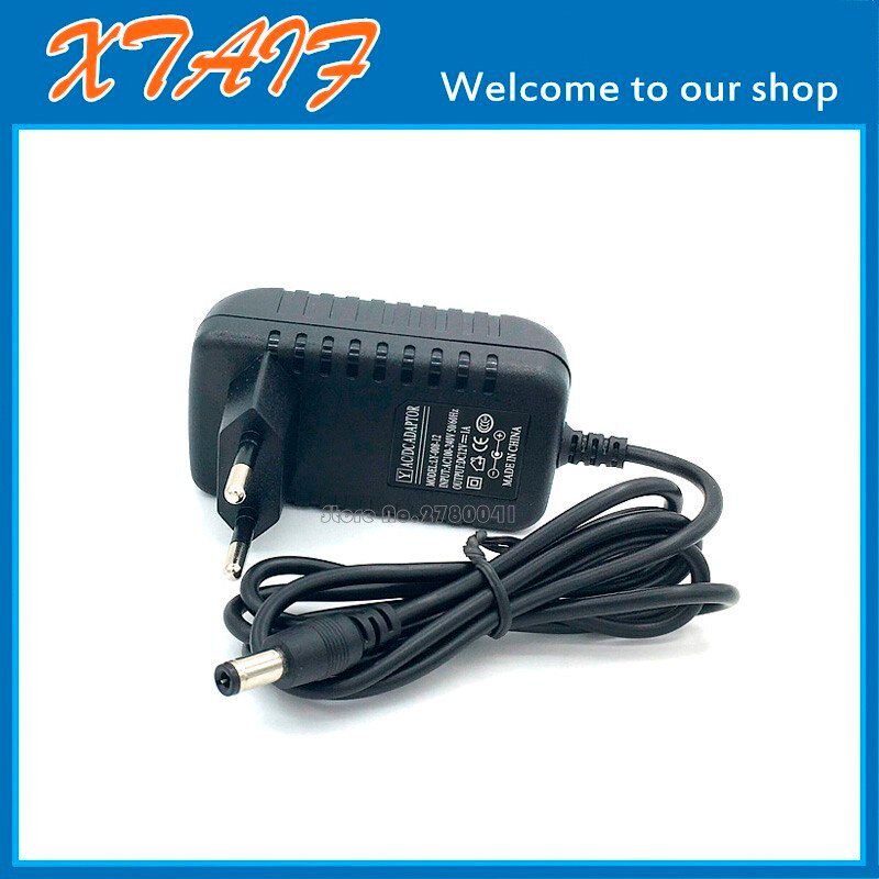 Power Adapter 1PCS EU 12V 1A 5.5mm x 2.1mm Power Supply AC 100-240V To ...