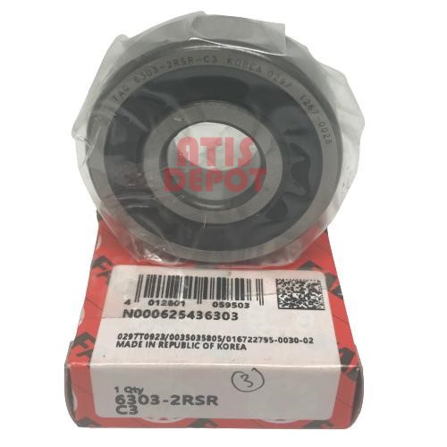 FAG 6303 2RS C3 ( 17 x 47 x 14 ) 100% ORIGINAL Sealed Type Deep Groove ...