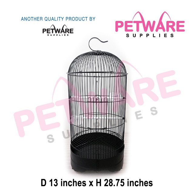 Petware Bird Cage 13” 3120 Sangkar Burung, sangkar besi bulat ...
