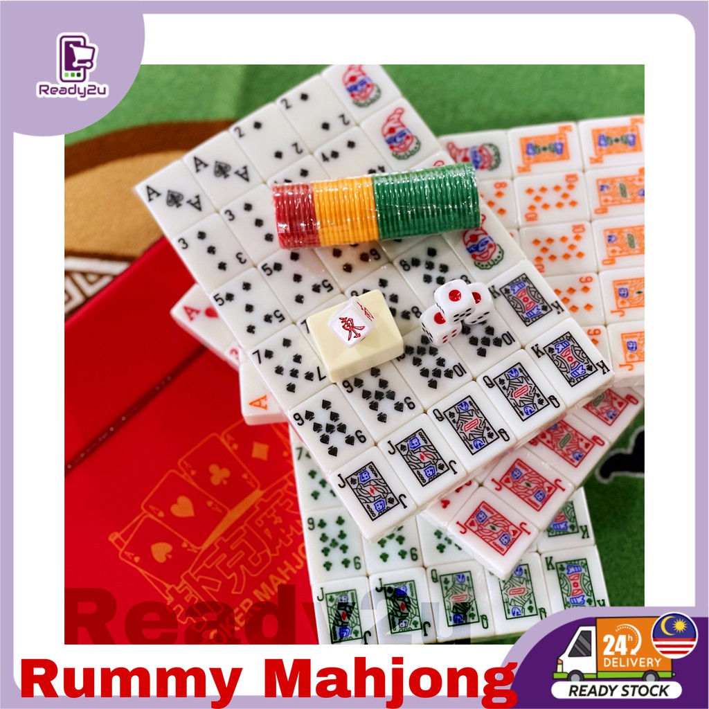 Rummy Mahjong Poker Mahjong/MAHJONG LAMI POKER RUMMY 拉美/4Player Mahjong ...