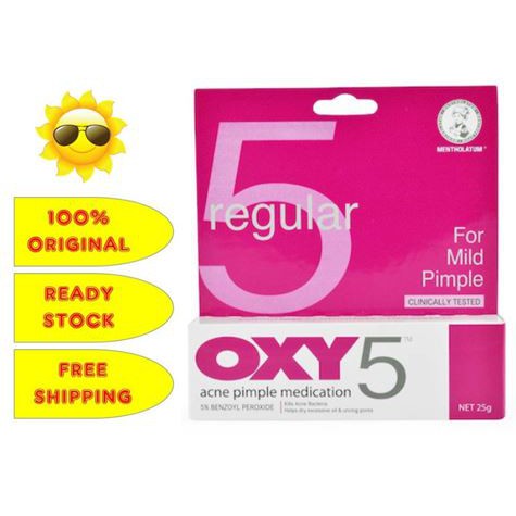 OXY 5 REGULAR 10g / 25g | Shopee Malaysia