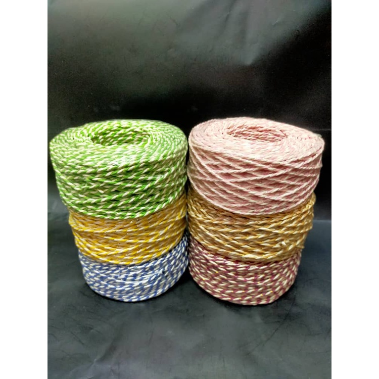 [READY STOCK]🎉 PROMOSI 🎉Paper ribbon tali kertas dua colour reben ...