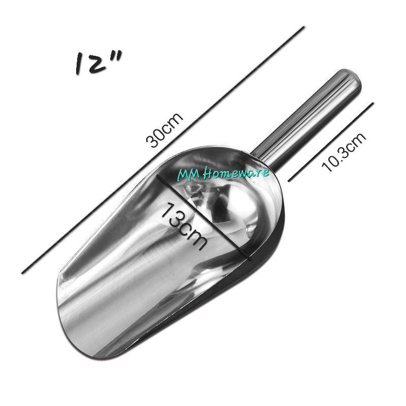 Stainless Steel Ice Scoop / Ice Shovel / Ice Spoon / Penyodok Ais ...