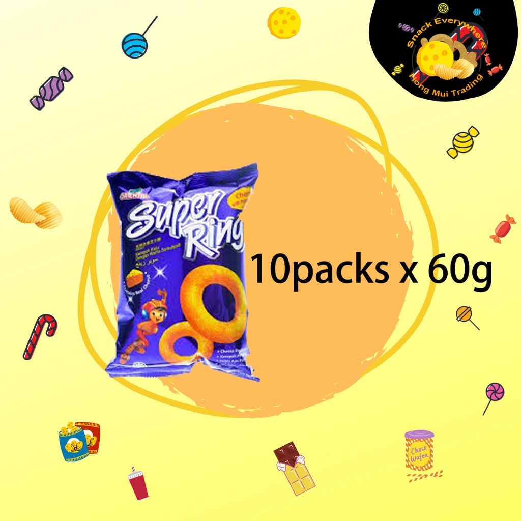 Super Ring Cheese/ Rota/ Rostik/ Fika/ Bika Red/ Bika Green 10 packs x ...