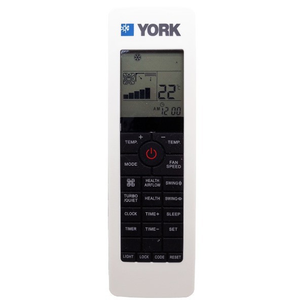 0010401314J Remote Control For YORK Air Conditioner (YORK-1314 ...