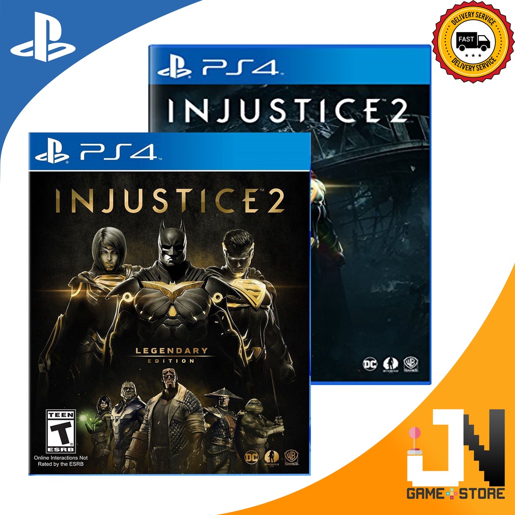 Injustice 2 gold edition ps4 store