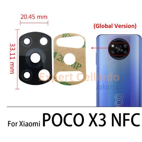 Xiaomi POCO X3/X3 NFC ORIGINAL Rear Camera Glass Lens | Shopee Malaysia