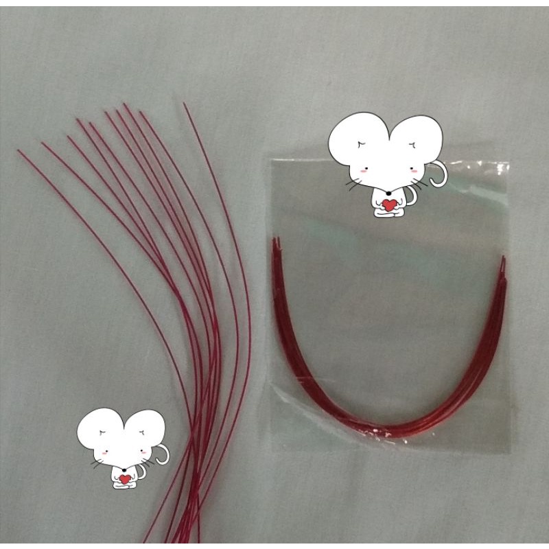 Red Color Stirrup Wire Contents 10 pcs | Shopee Malaysia