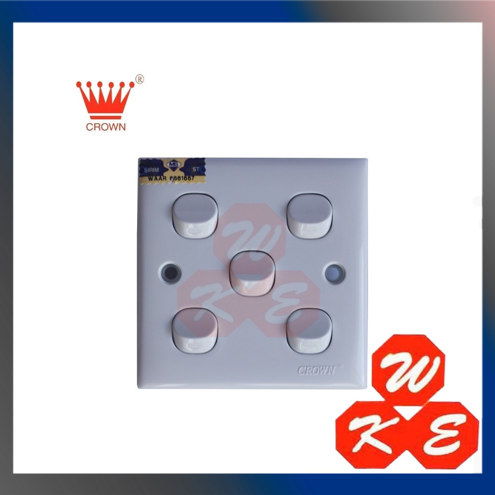 Crown Switch / 13A Switch Socket / 1G 1W - 5G 1W / 20A Water Heater ...