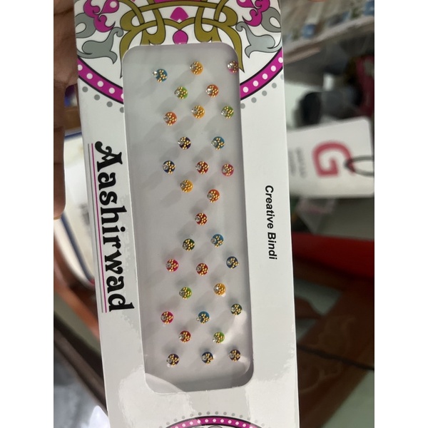 STONE AASHIRWAD BINDI POTTU (1crd) | Shopee Malaysia