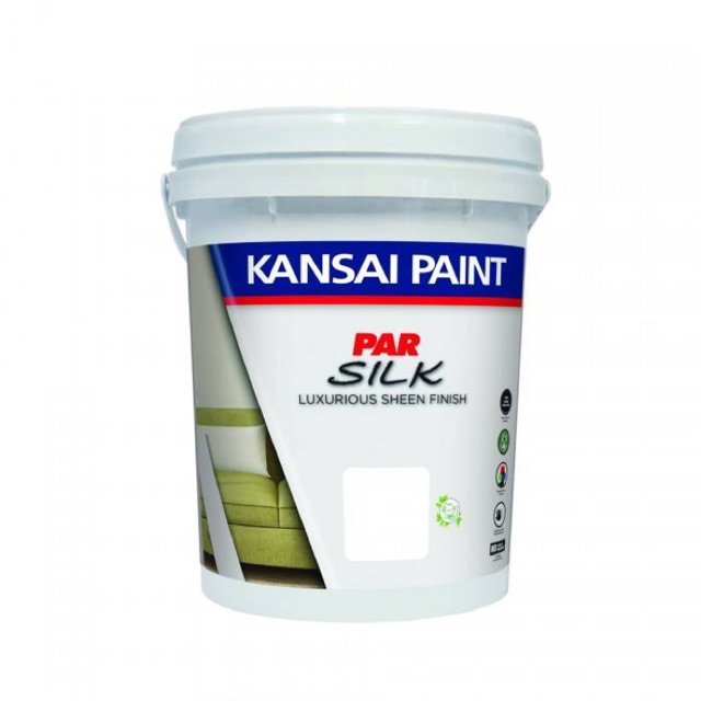 5L* Kansai Paint PAR Silk White (Premium Grade) | Shopee Malaysia