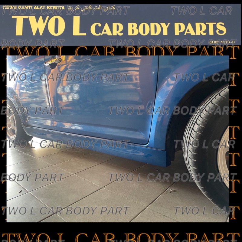 myvi se1 se2 side skirt pu bodykit | Shopee Malaysia