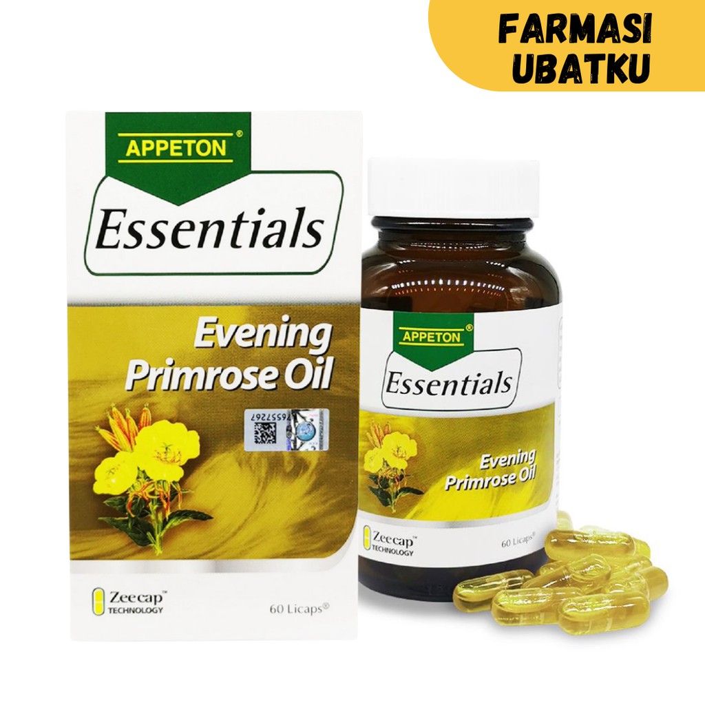 Appeton Essentials Evening Primrose Oil 60 Licaps | Shopee Malaysia
