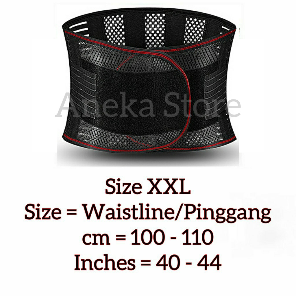 🇲🇾 Waist Lumbar Support Belt Bekong Bekung Bengkung Kempis Perut Buncit ...