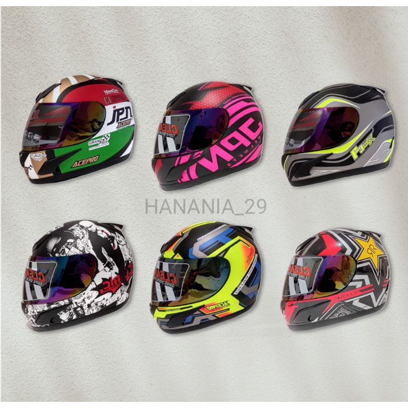 Original SNI Full Face JPN Helmet | Shopee Malaysia