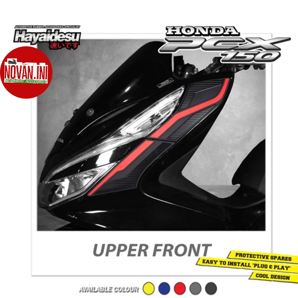 Honda PCX 150 Body Protector UPPER FRONT SIDE Cover-HAYAIDESU | Shopee ...