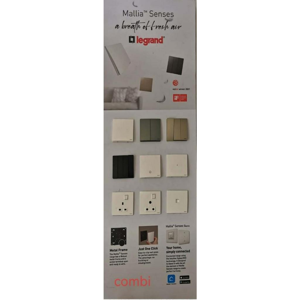 Legrand Mallia Sense | Shopee Malaysia