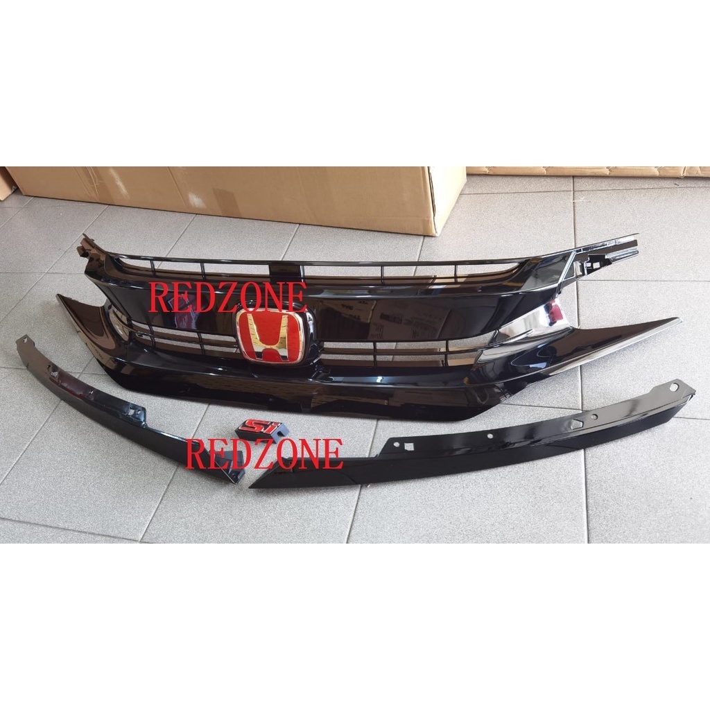 HONDA CIVIC FC 2016 FRONT GRILLE GRILL SARONG "SI" DEPAN WITH LOGO ...