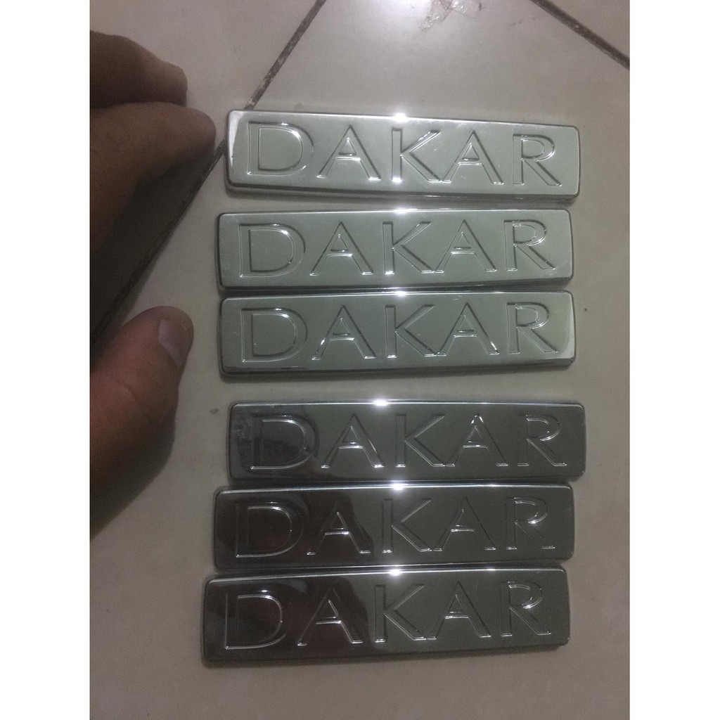 Mitsubishi pajero outlander dakar emblem, dakar emblem, dakar logo, not ...