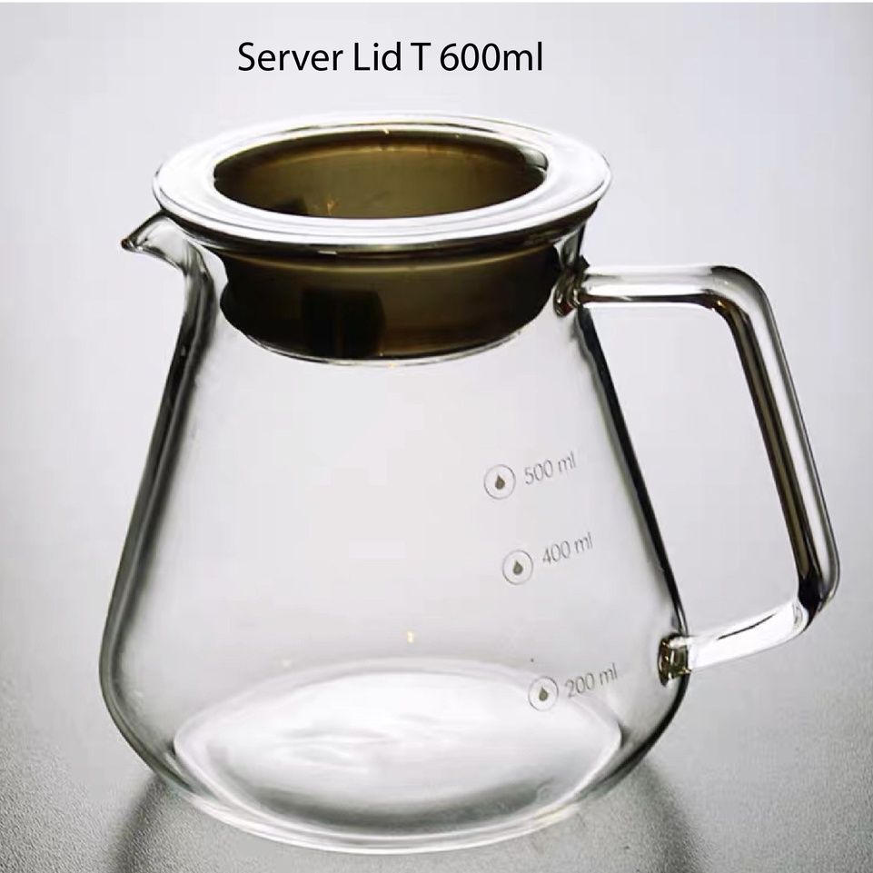 (Ready Stock)Coffee Hand Drip Glass Server High Borosilicate 350ml ...