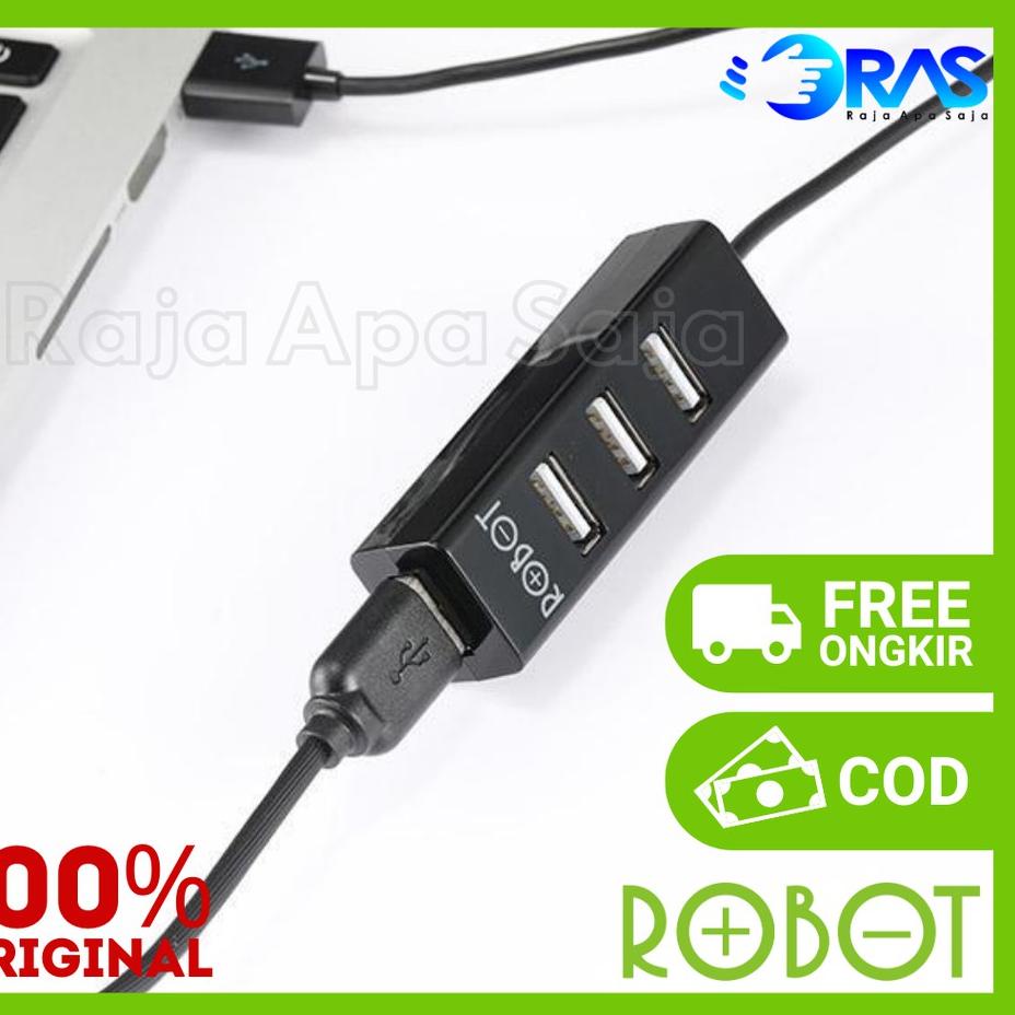 Usb 2.0 HUB 4 Ports USB HUB Robot USB HUB Extension Station | Shopee ...