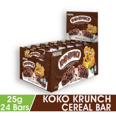 NESTLÉ KOKO KRUNCH Chocolate Cereal Bar 24 Bars | Shopee Malaysia