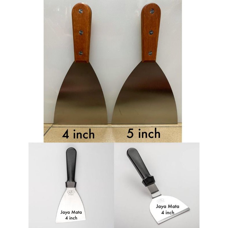 High Quality Stainless Steel Scraper Shovel Scrapper / Burger Flipper ...