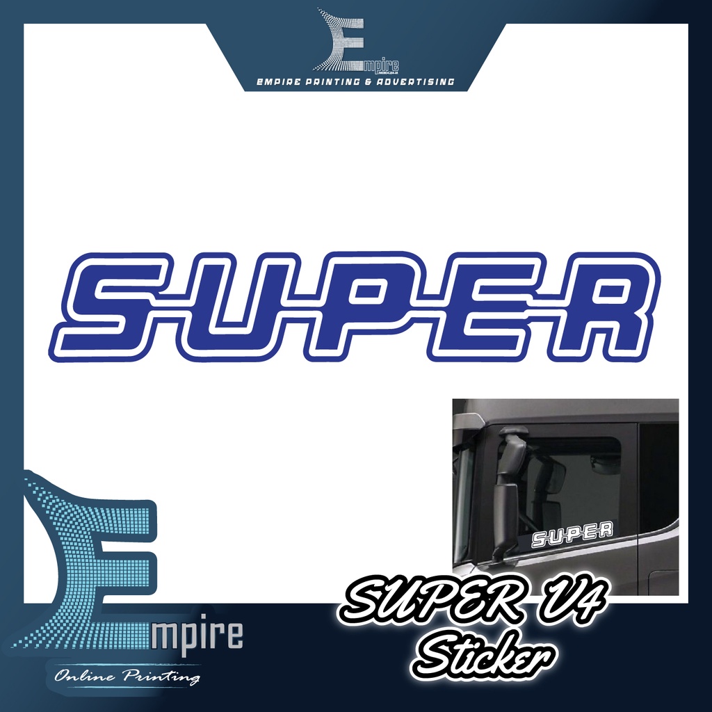 💥 NEW 💥 Scania Super V4 Sticker | Lori Truck | Sticker + FREE GIFT 🎁 ...