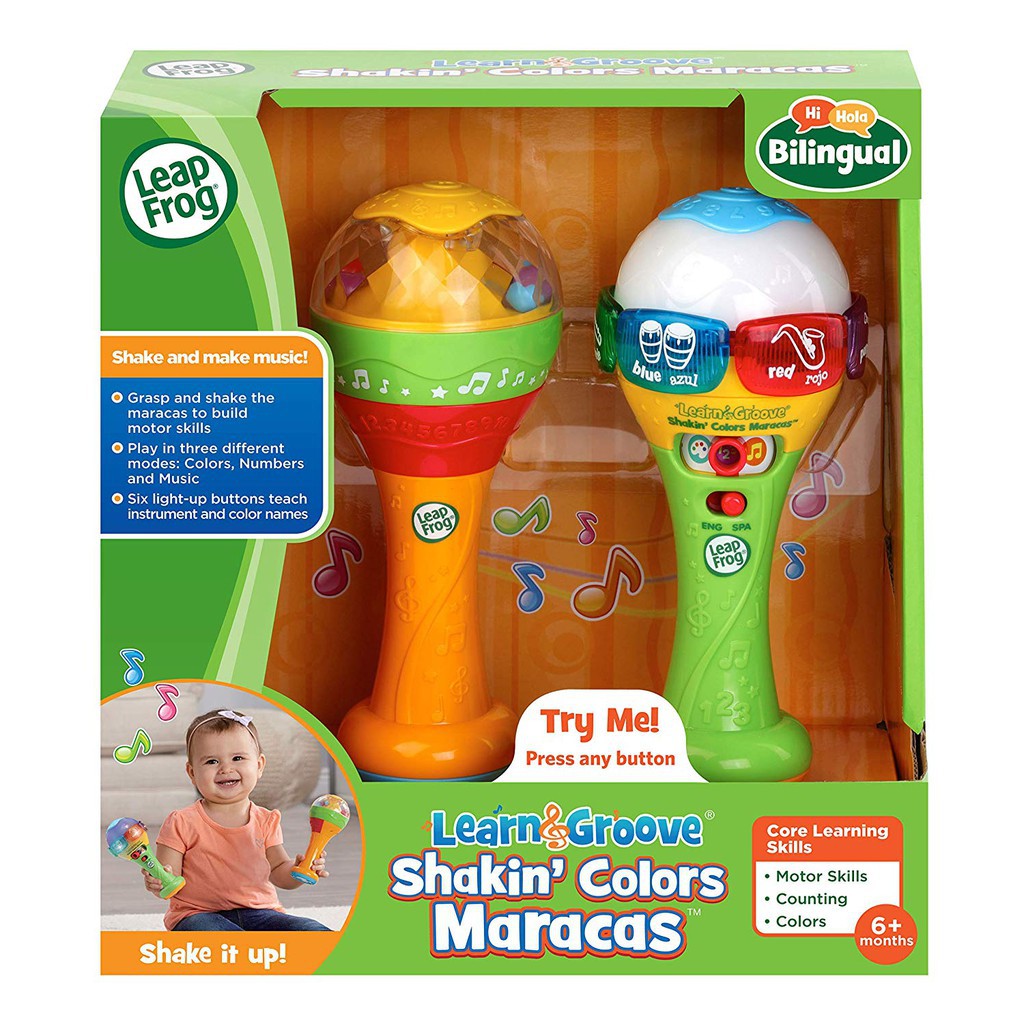 LeapFrog Learn & groove Shakin' Colors Maracas | Shopee Malaysia