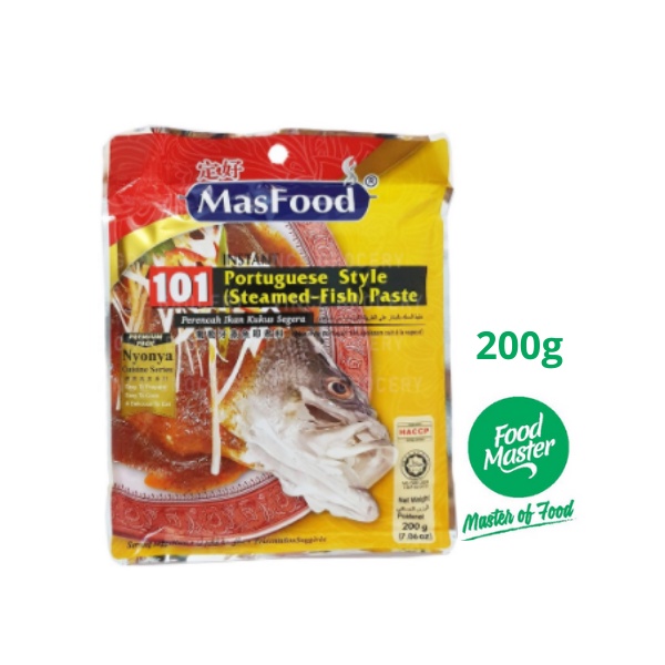 Masfood 101 Instant Portuguese Style (Steam Fish) Paste 200g ( Free ...