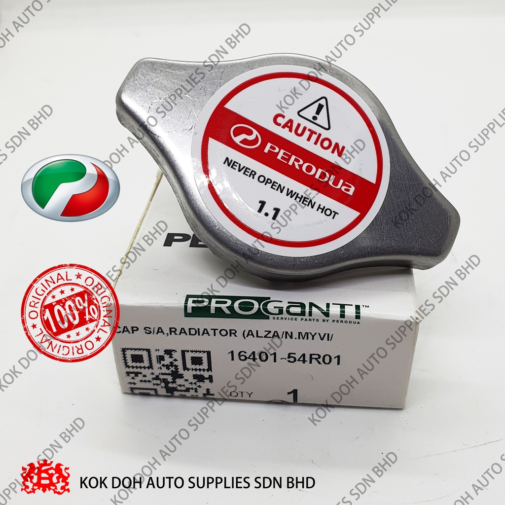 PENUTUP RADIATOR CAP (1.1 VALVE) / 16401-54R01 / PERODUA MYVI LAGI BEST ...