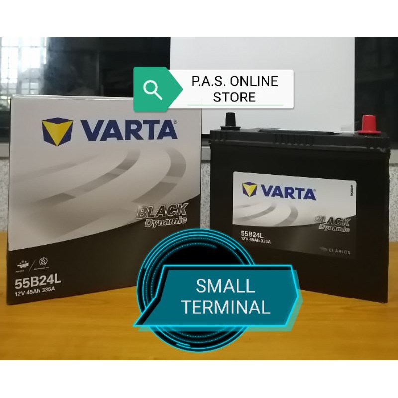 VARTA 55B24L (NS60L) BLACK DYNAMIC BATTERY | Shopee Malaysia