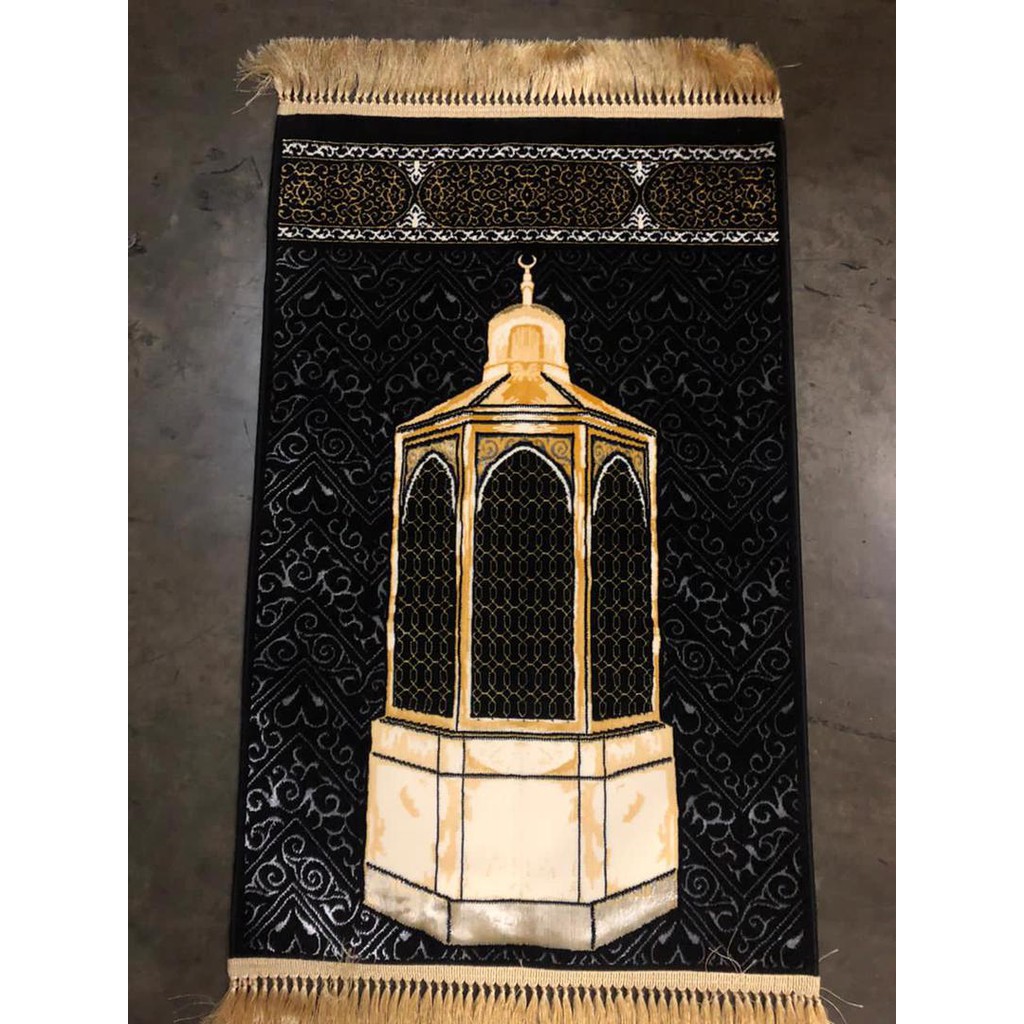 Carpet SEJADAH KISWAH PINTU KAABAH Madinah Munawarah makkah Prayer ...