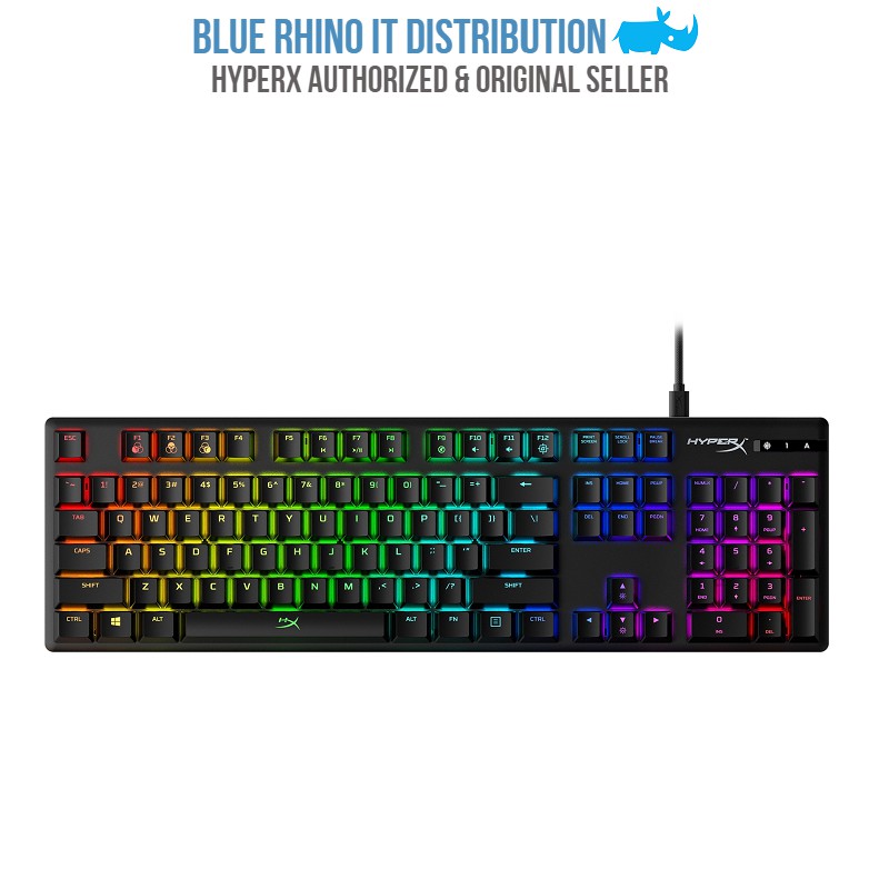 HyperX Alloy Origins Mechanical Gaming Keyboard - HyperX Red Linear ...