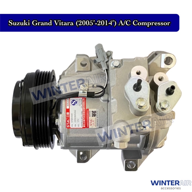 Suzuki Grand Vitara (2005’-2014’) • Air Cond Compressor (Aftermarket ...