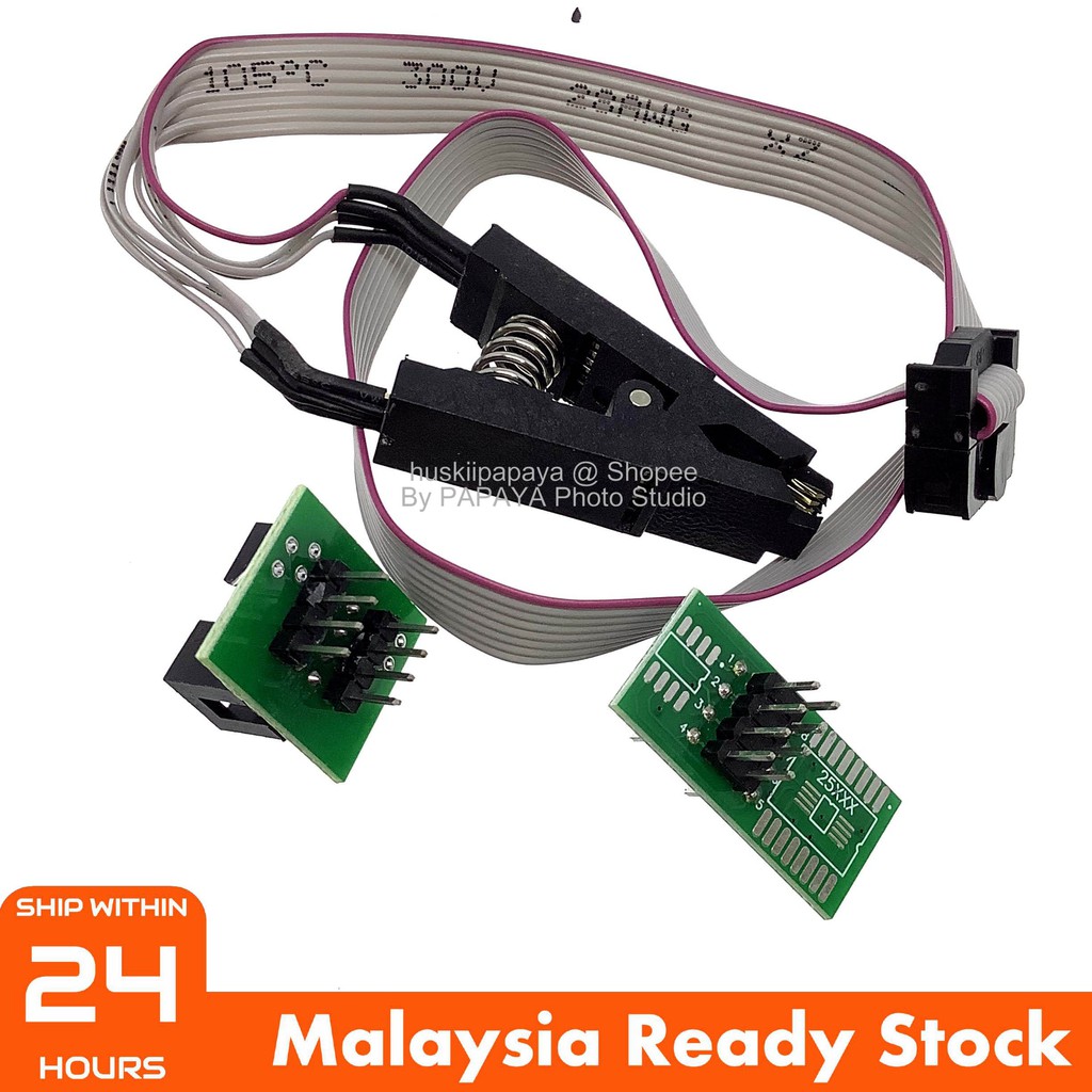 [BEST] SOIC8 SOP8 Flash Chip IC Test Clip Socket Adapter | Shopee Malaysia