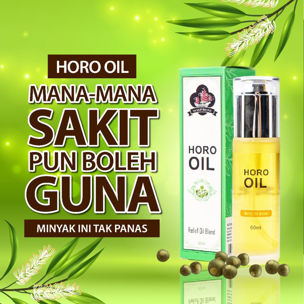 YS Ship Horo Oil Sakit Badan & Otot (60ml) | Shopee Malaysia